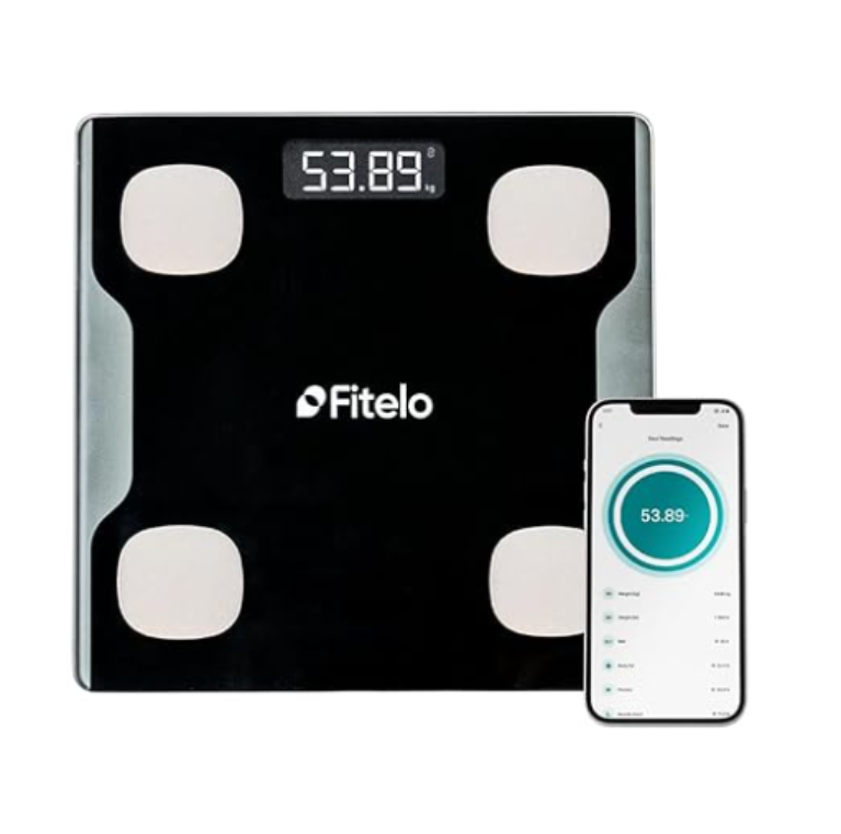 Fitelo Bluetooth Smart Scale, Weight Machine – gullyservices.com